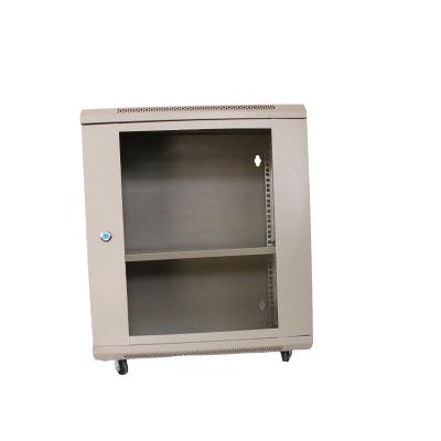 China Server Room 12U Network Wall Rack Wall Mount Server Cabinet with Optional OEM Service for sale