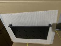 China SPCC Cold Rolled Steel 1U Vented Keyboard Tray for Rack Mount Communication Tray for sale