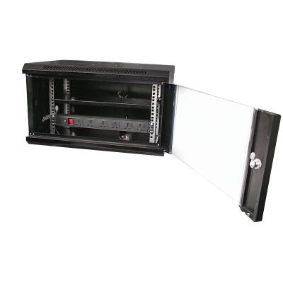 China Custom Racks 19 Inch 6U Wall Mount Network Open Cabinet with Optional OEM Service for sale