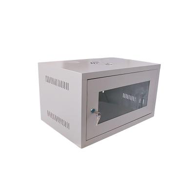 China 6u Wall Mounted Glass Door Waterproof Server Rack Cabinet with International Standard for sale