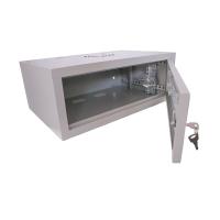 China Office Wall Cabinet Smokey Glass Door 9U Network Rack for Telecommunication Equipment for sale