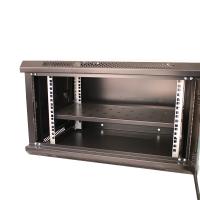 China 6U Server Room Network Switch Wall Mount Cabinet 19 Inch Rack with Two Locking Keys for sale