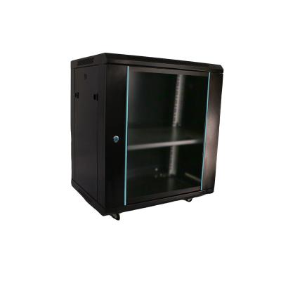 China 12U Server Room Network Communication Equipment Wall Mounted Cabinet Enclosure 19 inch for sale