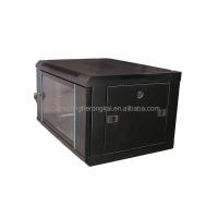 China Stock Monitoring Console Metal Mesh Cabinet for Server Room 6U Open Wall Mounted PC for sale