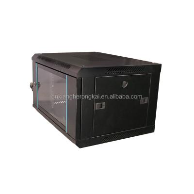 China Stock Monitoring Console Metal Mesh Cabinet for Server Room 6U Open Wall Mounted PC for sale