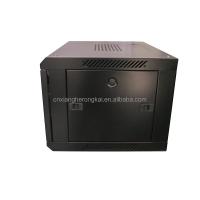 China Stock Monitoring Console Metal Mesh Cabinet for Server Room 6U Open Wall Mounted PC for sale