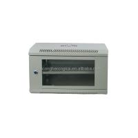 China Effortlessly Install 6u Wall Mounted Standard Server Rack Cabinet with Two Locking Keys for sale
