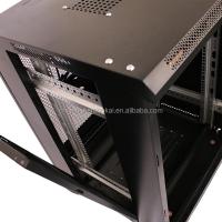 China Metal Network Cabinet Wall Mount 12U Server Rack Mounting Case with Custom Design for sale