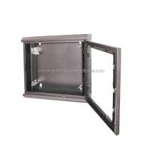 China 2U Network Cabinets for Server Cooling Spcc Cold Rolled Steel Wall Mount Cabinet Data Rack for sale