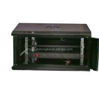 China Wall Mount Glass Door Network Rack Cabinet for SPCC Cold Rolled Steel 4U 6U 8U 12U 22U for sale