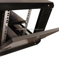 China Wall Mount Glass Door Network Rack Cabinet for SPCC Cold Rolled Steel 4U 6U 8U 12U 22U for sale