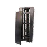 China 42U Floor Standing Glass Door Network Server Cabinet with Monitoring Switch and DDF for sale