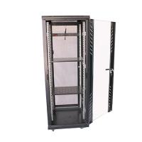 China 42U Floor Standing Glass Door Network Server Cabinet with Monitoring Switch and DDF for sale