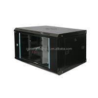 China Networking Cabinet Wall Mounted Server Rack with L Rails and Double Section Design for sale
