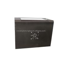 China Networking Cabinet Wall Mounted Server Rack with L Rails and Double Section Design for sale