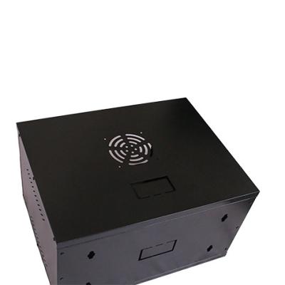 China SPCC Cold Rolled Steel Wall Mounted Data Center System Server Rack 6U 9U 12U 300*520*400 for sale