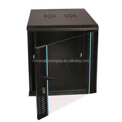 China Lockable Data Cabinet 12u Communication Equipment with Different Size 635*600*600 for sale