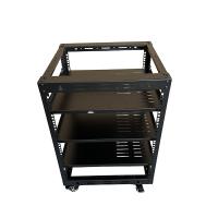 China 12u Server Rack Double Rivet Shelving 19'' Rack mount Rack with SPCC Cold Rolled Steel for sale
