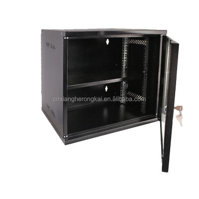 China SPCC Cold Rolled Steel 6u Wall Mount Network Cabinet Enclosure for Server Room Needs for sale