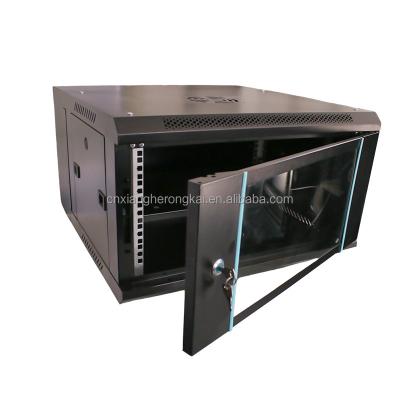 China OEM Server Accepted Design 19 Inch Single Section 4U Wall Mount Network Rack Cabinet for sale