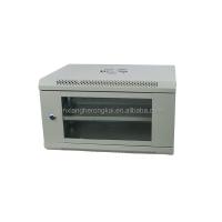 China Standard 19-inch 6U Wall-Mounted Network Server Rack Cabinet in SPCC Cold Rolled Steel for sale