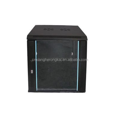 China Wall Mount 19 Inch Black Network Rack Cabinet for Server Room Standard Other Model for sale