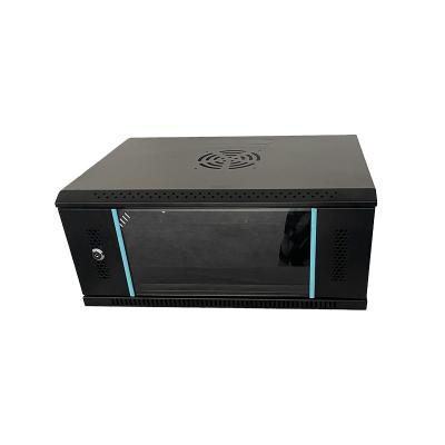 China Data Wall Mounted Network Cabinets with Two Locking Keys and SPCC Cold Rolled Steel for sale