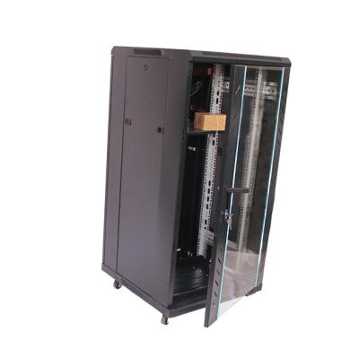 China Outdoor Server Rack Cabinet Stock 42U Network Cabinets Made of SPCC Cold Rolled Steel for sale