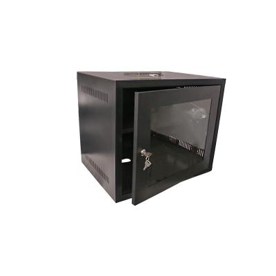 China Server Room 300*530*350 6U Cabinet Rack Workstation Glass Door 19 inch 4u Wall Cabinet for sale
