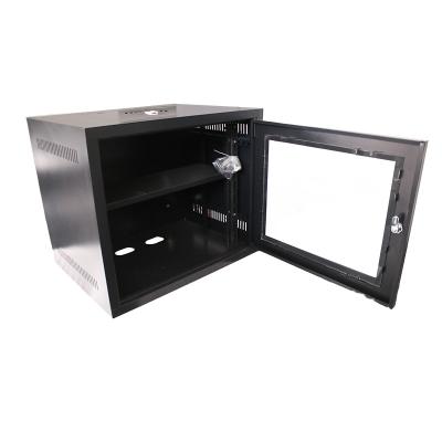 China Removable Side Panel 6U Network Switch Enclosure for Standard Server Rack and Wall Mount for sale
