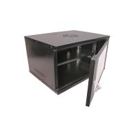 China 19 Inch Rack Cabinets with Glass Door SPCC Cold Rolled Steel OEM Service Best Offered for sale