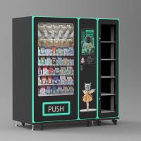 China ZD 24-Hour Popular Maquinas Expendedoras Supermarket Toy Vending Machine High-Definition Window LED Lights Supports Credit Card for sale