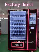 China Zhongda LED Lash Lipgloss Vending Machine Cosmetic Vending Machine with Customized Design for sale
