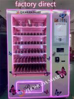 China Zhongda LED Lash Lipgloss Vending Machine Cosmetic Vending Machine with Customized Design for sale