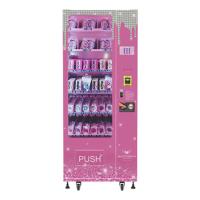 China Self-Service Mini Small Vending Machine for False Eyelash Beauty Vending Machine Credit Card for sale