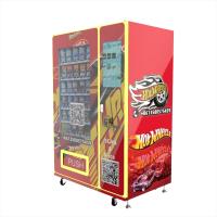 China Smart LED Illuminated Toy Car Dispenser Vending Machine with Custom Design for sale