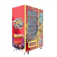 China Smart LED Illuminated Toy Car Dispenser Vending Machine with Custom Design for sale