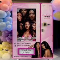 China New Arrival Custom Make up Lashes Vending Machine  49 Inch Touch Screen Hair Extension Wigs Vending Machine for sale