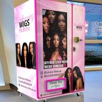 China New Arrival Custom Make up Lashes Vending Machine  49 Inch Touch Screen Hair Extension Wigs Vending Machine for sale
