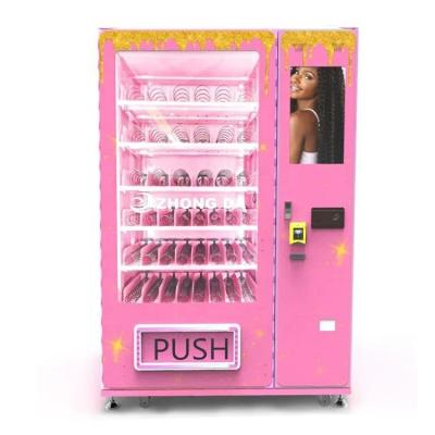 China 24-hours Beauty Retail Items Cosmetics Trading Card Eyelash Machines Maquina Expendedora Genre Vending Machines for sale