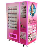 China 24-hours Beauty Pink Makeup Vending Machine Coin/QR Code/Token Payment System with SDK Function Credit Card Payment System for sale