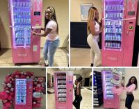China German Cosmetic Vending Machine for Beauty Products Lipsticks Lashes Mini Vending Machine for sale