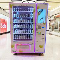 China Zhongda Customize Design Vending Machines Makeup Tool Lashes Hair Bundle Vending Machine for sale