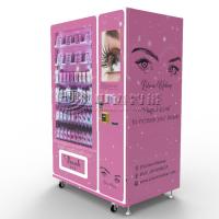 China Zhongda Customize Design Vending Machines Makeup Tool Lashes Hair Bundle Vending Machine for sale