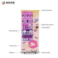 China Zhongda Custom Design Pink Small False Lashes Hair Bundles Wigs Beauty Vending Machine in Shopping Mall for sale