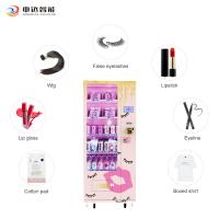 China Zhongda Custom Design Pink Small False Lashes Hair Bundles Wigs Beauty Vending Machine in Shopping Mall for sale