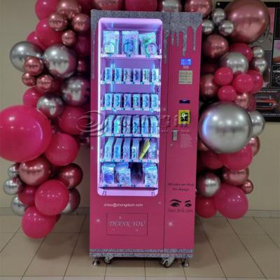 China Zhongda Customized  Wrap Small Snack and Lash Vending Machine with Credit Card Payment System for sale