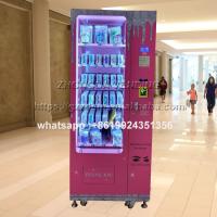 China Zhongda Customized  Wrap Small Snack and Lash Vending Machine with Credit Card Payment System for sale
