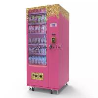 China Zhongda Manufacturer Professional Custom Design Small Size Auto Smart Control Screen Beauty Vending Machine for Wigs for sale