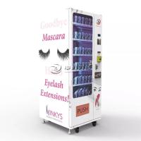 China Zhongda Manufacturer Professional Custom Design Small Size Auto Smart Control Screen Beauty Vending Machine for Wigs for sale